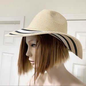 Theodora & Callum | Accessories | Theodora Callum Stripe Straw Hat ...